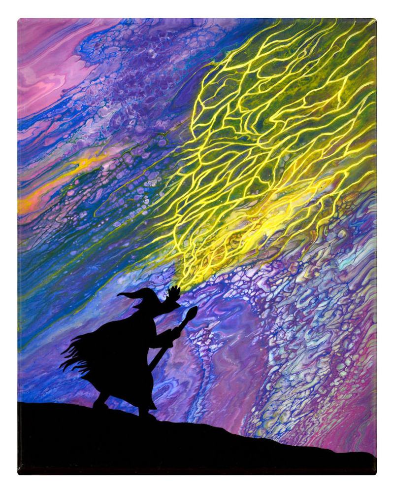 Lighting Blast - 8x10 - Hillary's Handmade