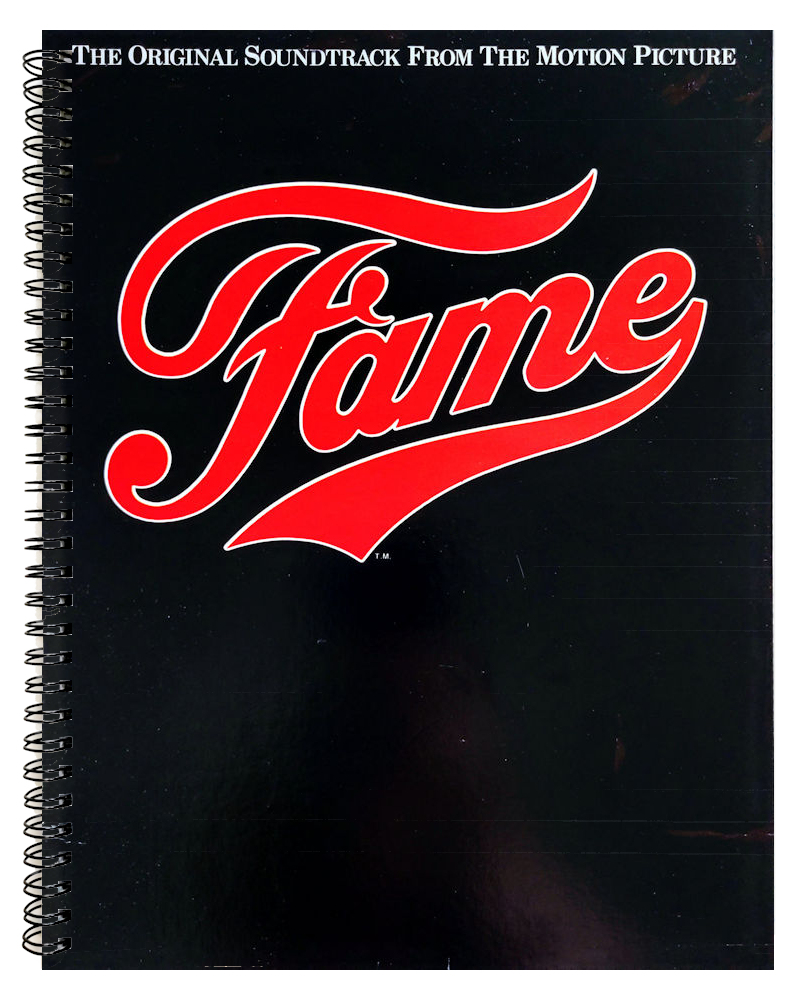 Fame - Record Album Notebook - Hillary's Handmade